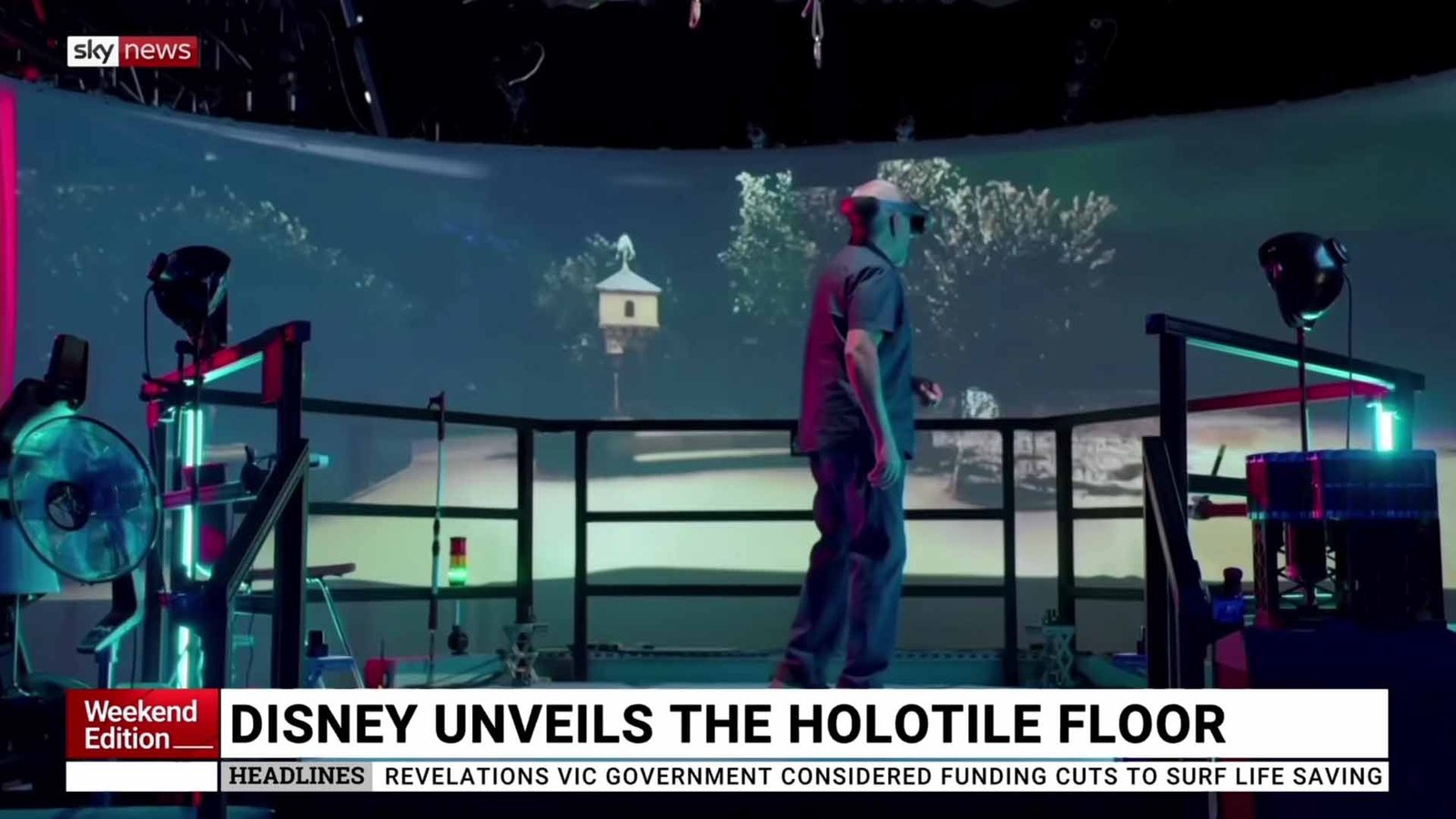 Disney’s HoloTile Floor: One Step Closer to a Holodeck | Image Matrix Tech