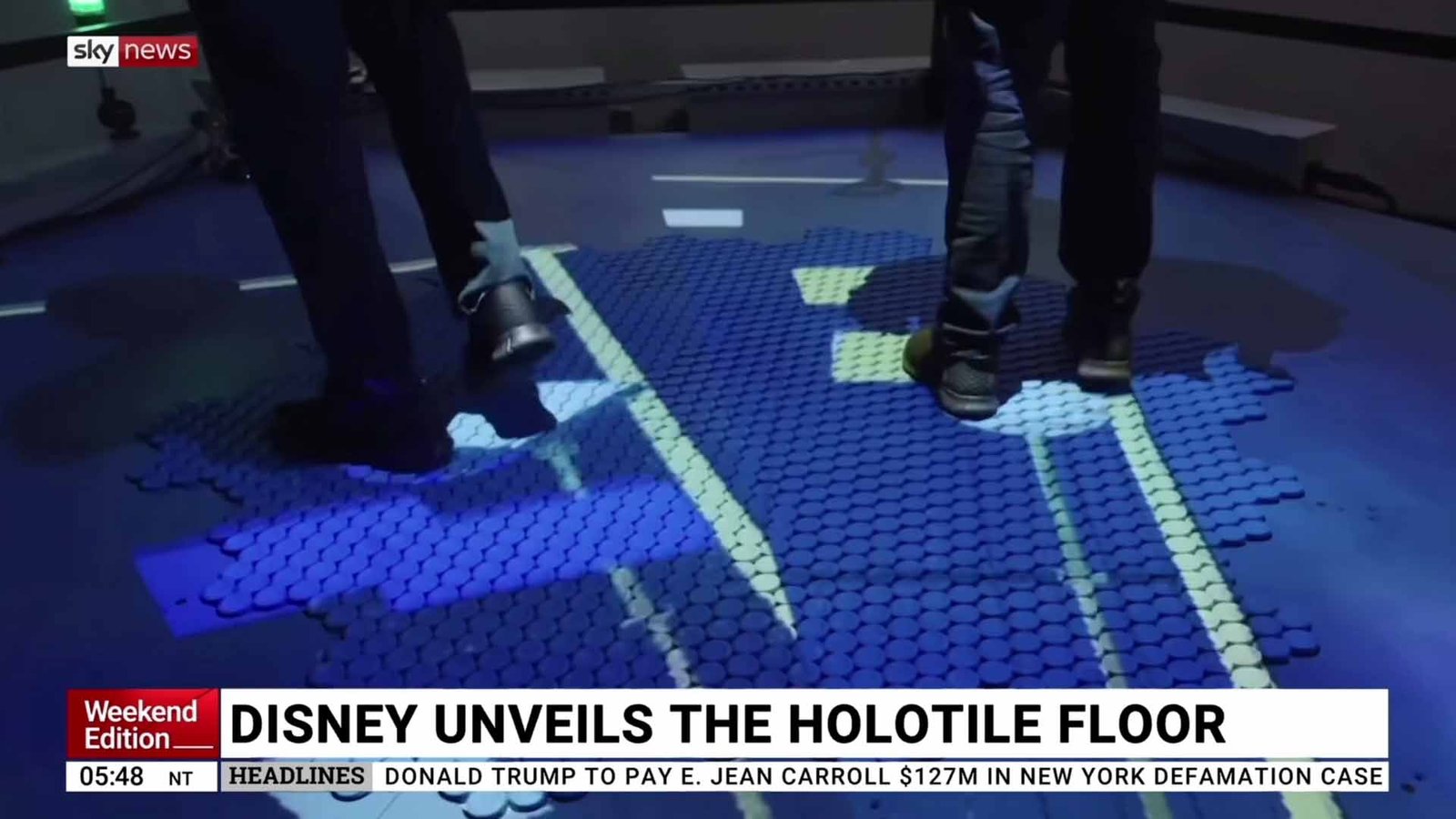 Disney’s HoloTile Floor: One Step Closer to a Holodeck | Image Matrix Tech