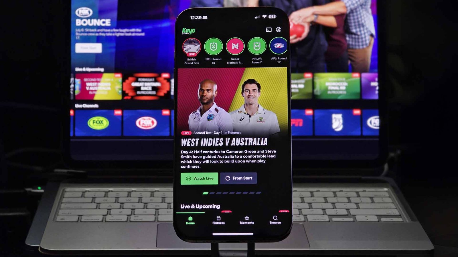 Kayo Overhauls App for Mobile and Tablets - Image Matrix Tech