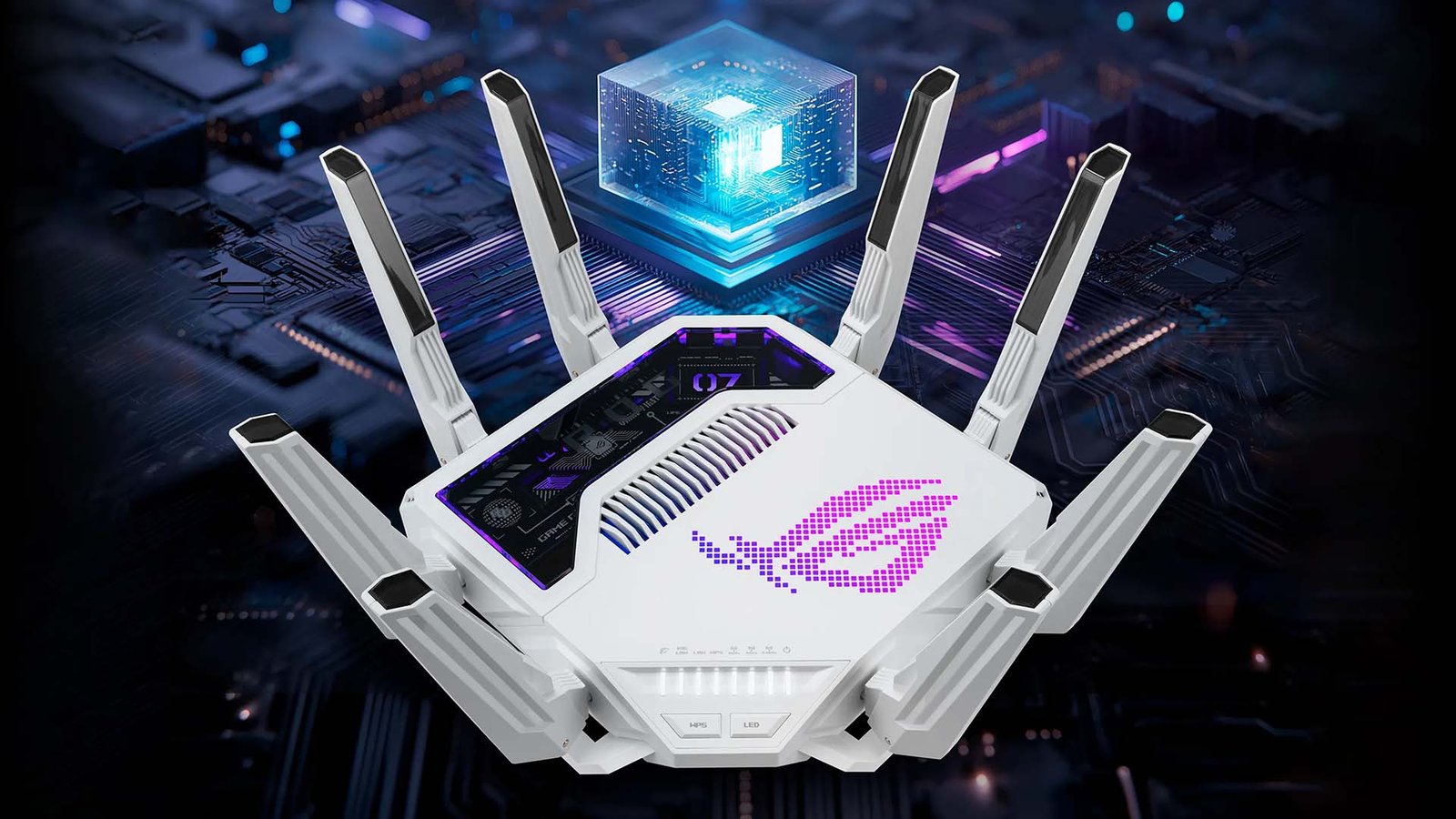 ASUS Unveils World's First AI Router: The ROG Rapture GT-BE19000AI ...